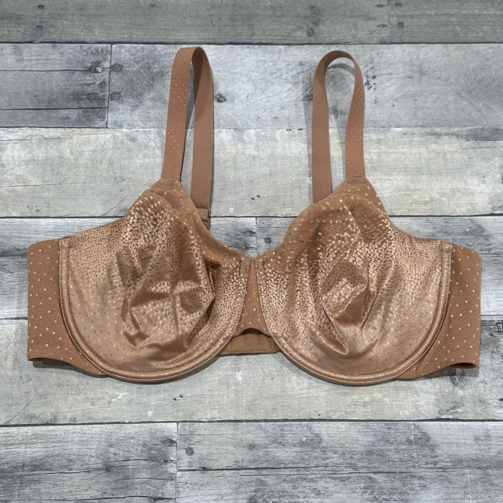 Wacoal Back Appeal Smoothing Underwire Bra - Praline … - Gem
